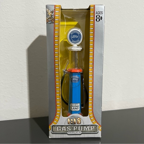 Road Signature | Toys | Ford Gasoline Vintage Gas Pump Cylinder 18 ...
